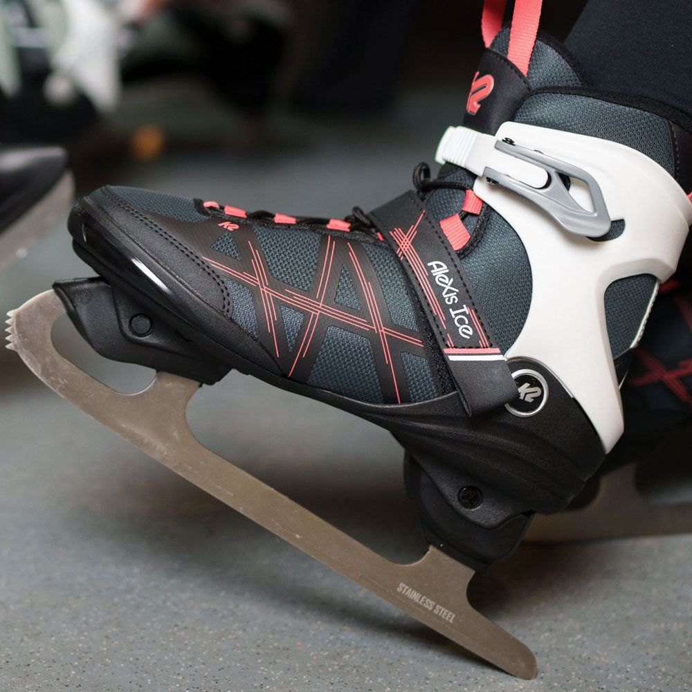 K2 Alexis Ice Figure Blade Schlittschuhe Gray/Pink | www.trends-sport.de